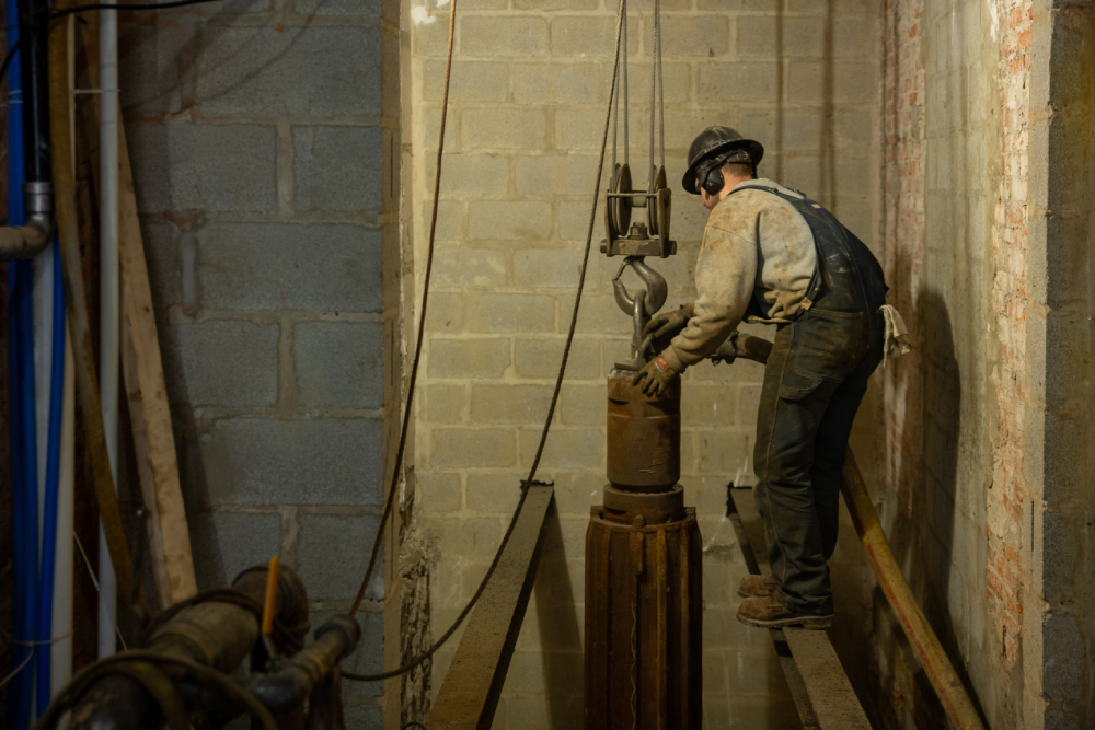 Delancey Street - Elevator Drilling Services